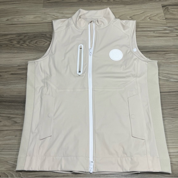 G/FORE | Jackets & Coats | Gfore Golf Repeller Vest Sand Tan Mens Size ...